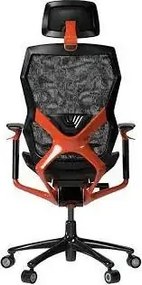 Lorgar Grace 855 červená / Ergonomická židle / nastavitelná / síťovaná