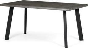 Jídelní stůl HT-F4516 GREY, mdf, šedý dub (160 x 90) cm Šedá