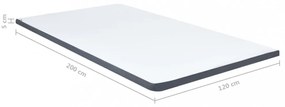 Vrchní matrace na postel boxspring Dekorhome 120x200 cm