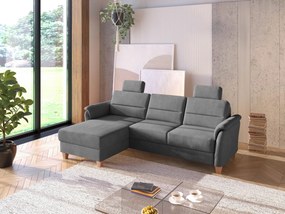 XXXLutz ROHOVÁ SEDAČKA, textil, šedá Sit & More - Sedací soupravy - 000144019718
