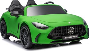 LEAN CARS Elektrické autíčko Mercedes GT63 AMG DK-GT63 24V LCD matné zelené