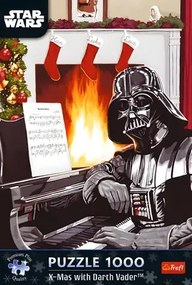 TREFL Puzzle Premium Plus Star Wars: Vánoce s Darth Vaderem / 1000 díl