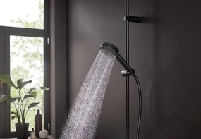 Hansgrohe Pulsify Select S, ruční sprcha 105 3jet Relaxation EcoSmart, černá matná, HAN-24111670