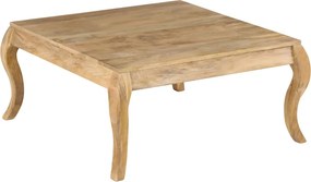 Konferenční stolek 80 x 80 x 40 cm masivní mangovníkové dřevo 247111