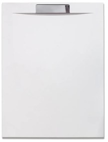 Roth Obdélníková sprchová vanička z litého mramoru PRESTOL Varianta: rozměry: 120x80 cm, kryt sifonu: leštěná nerez - (PRESTOL 1200x800 - 8000300)