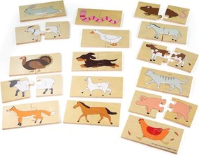 Didaktické puzzle ANIMALS