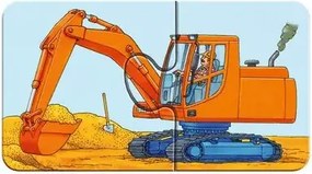 Ravensburger Moje první puzzle: Záchranáři / 9 x 2 dílků / od 2 let