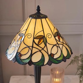 Endon 64195 - Stolní lampa Tiffany JAMELIA 1xE27/60W/230V pr. 31 cm