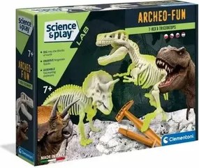 Clementoni SciencePlay Lab: Tyrannosaurus Rex + Triceraptos / od 7 let