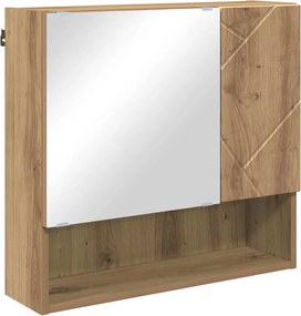 Sada koupelnového nábytku 4 ks Artisanový dub 61 x 35 x 64 cm 3393012