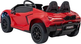 Elektrické autíčko Lamborghini Revuelto XL STRONG červené