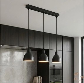 Brilagi - LED Lustr na lanku RIDDY 3xE27/60W/230V černá