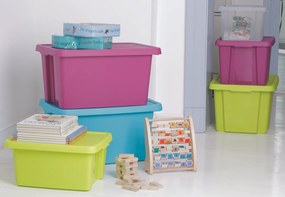 CURVER ESSENTIALS box 45L - transparentní