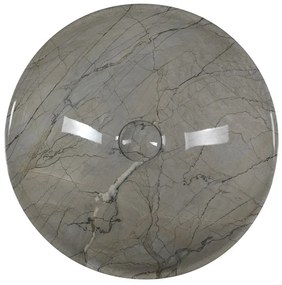 Sapho, DALMA keramické umyvadlo 42x16,5x42 cm, grigio, MM113
