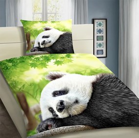 XPOSE ® 3D povlečení PANDA 4 140x200, 70x90