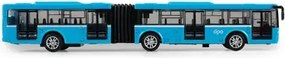 RAPPA Kovový kloubový autobus DPO Ostrava modrý 18 cm / Zpětný chod