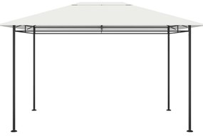 vidaXL Marketos Altán 384x281x270 cm krémový 180 g/m²