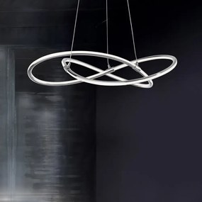 LED lustr Martino 60 Chrome