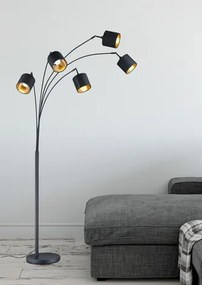 Stojací lampa TRIO TOMMY E14 5x28W bez žárovek R46330579