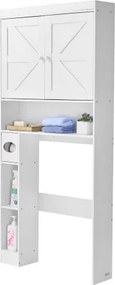 Úložná skříňka nad toaletu, Výška 171,3 cm VEVOR