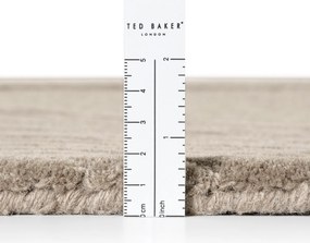 Ted Baker, Kusový koberec Ted Baker Kensington 106400 Beige kruh, 200x200, béžová, kancelář