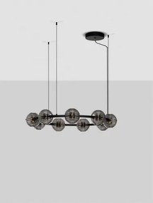 Závěsné LED svítidlo NOVA LUCE LAS 91W 3000K 9009136 stmívatelné Triac