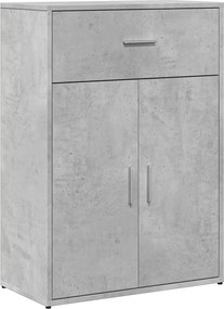 Příborníky 2 ks betonově šedé 60 x 30 x 84 cm kompozitní dřevo 3276598