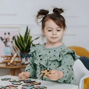 TREFL Dřevěné puzzle Prasátko Peppa / 24 dílků / 28 x 19,5 cm / od 3 l