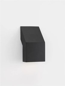 NV 9020928 Venkovní nástěnné svítidlo BRIGITTA černý hliník a akrylový difuzor proti oslnění LED 6W 3000K 100-240V IP65 - NOVA LUCE