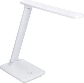 LED stolní lampička 10W, 490lm, změna CCT, stmívání, bílá