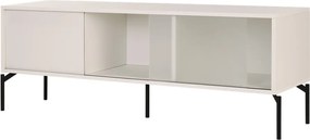 Šedobéžový TV stolek 160x60x42 cm Met – noo.ma