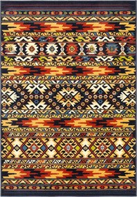 Agnella kusový koberec Standard Kamal Granátový Rozměr: 60x120 cm