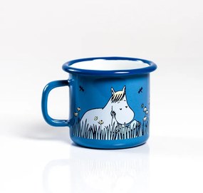 Hrnek Moomin Friends 0,25l, smalt / modrý