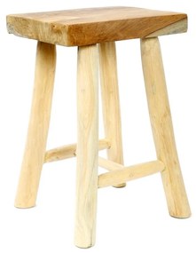 Dřevěná stolička Kudus Stool 45 cm  Bazar Bizar