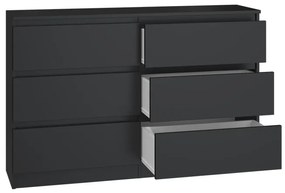 Komoda MALWA M6 120 Černá