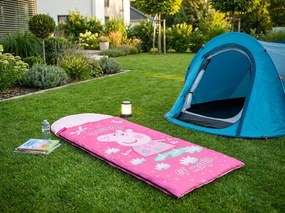 Dětský spací pytel PEPPA PIG 170x70 cm, růžový