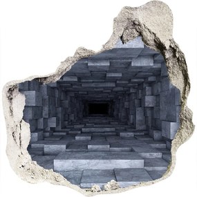 Wallmuralia Díra 3D fototapeta nálepka Tunel 75x75 cm
