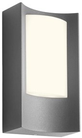 Smarter LED venkovní nástěnné svítidlo Warp, v.20cm Barva: Tmavě šedá