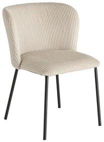Designová jídelní židle Bayram béžová