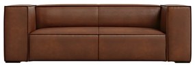 Koňakově hnědá kožená pohovka 212 cm Madame – Windsor & Co Sofas