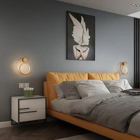 Toolight Toolight, LED nástěnné svítidlo APP1143-W, měděná, OSW-14100