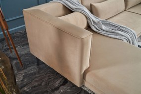 Hanah Home Rohová pohovka ARDOSA béžová levá 825BLC1563