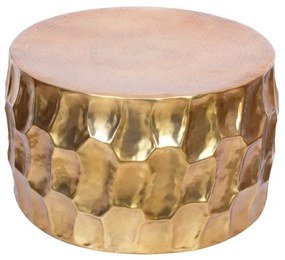 Designový konferenční stolek Alijah 70 cm zlatá barva