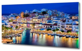 Wallmuralia Foto-obraz fotografie na skle Kréta Řecko 100x50
