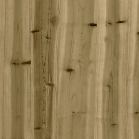 Zahradní pohovka rohová 70 x 70 x 67 cm impregnovaná borovice