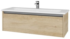 Dřevojas Koupelnová skříň BONO SZZ 120 (umyvadlo Euphoria) Varianta: N01 Bílá lesk / D09 Arlington