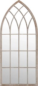 Zrcadlo pískové 100 x 45 cm železo pro použití v interiéru 3093511