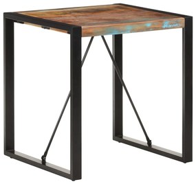 Jídelní stůl 70 x 70 x 75 cm masivní recyklované dřevo 321597