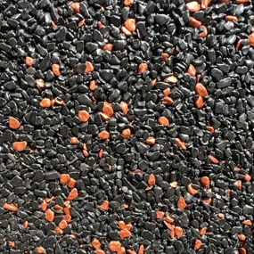 Báča Beton Kamenný koberec na podlahu Bronze night Frakce: Hrubá (4 – 8 mm), vydatnost setu 1,3 m², Doporučené použití v: exteriéru - dvousložkový polyuretan