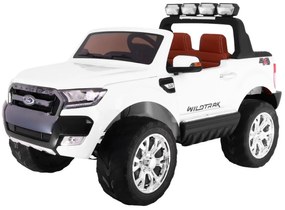 HračkyZaDobréKačky Elektrické autíčko Ford Ranger Wildtrak Luxury 2020, LCD bílé